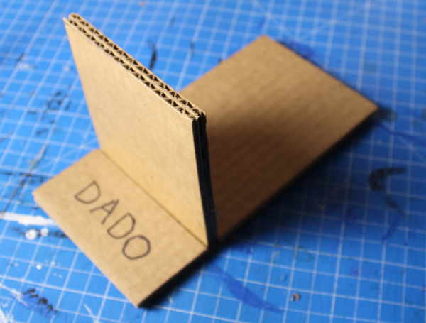 Carpentry techiques that we can use for cardboard projects.