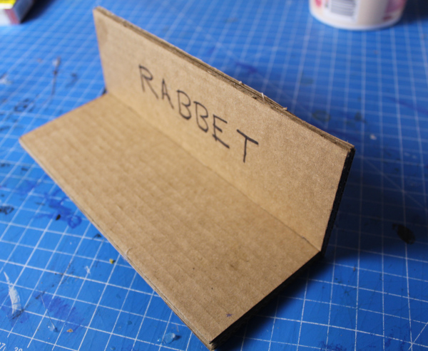 Carpentry techiques that we can use for cardboard projects.